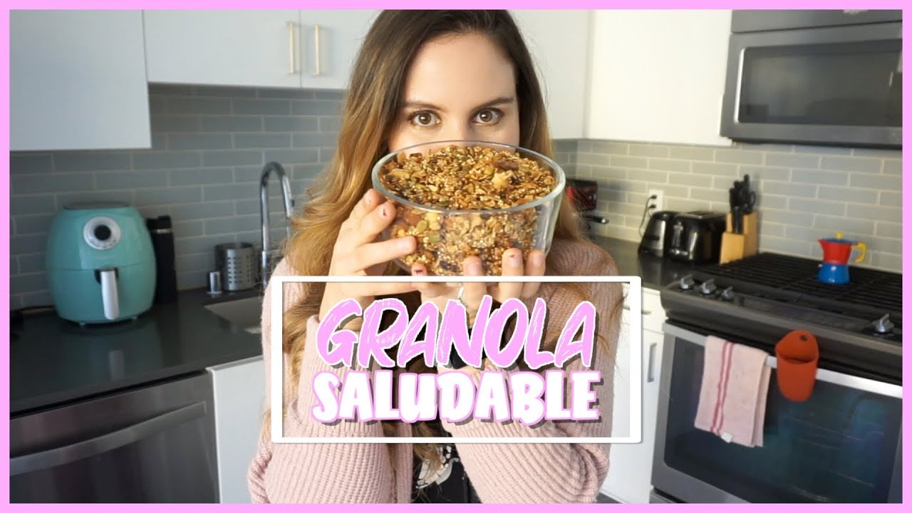 Cómo preparar una deliciosa GRANOLA saludable en casa: Receta fácil y ...