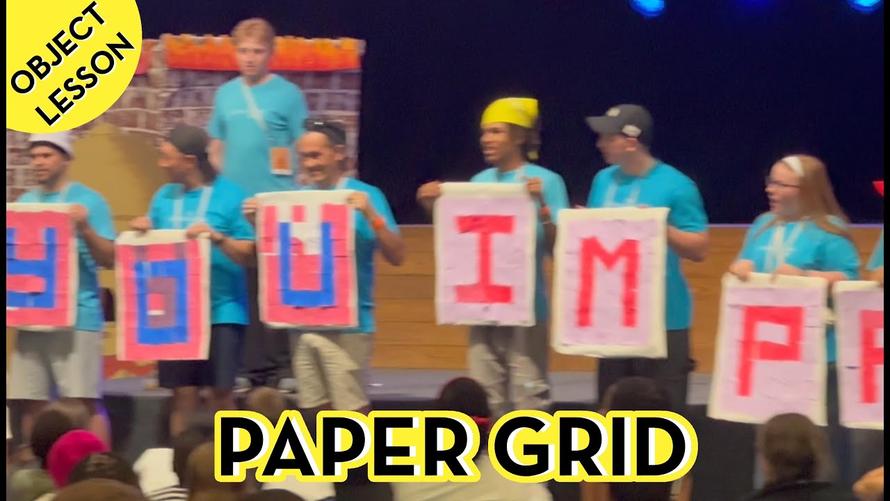 Paper grid - (Object lessons) - Leader Resources - YouTube