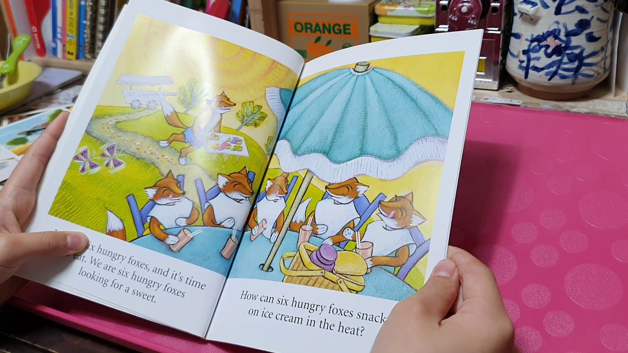 Six silly foxes - YouTube