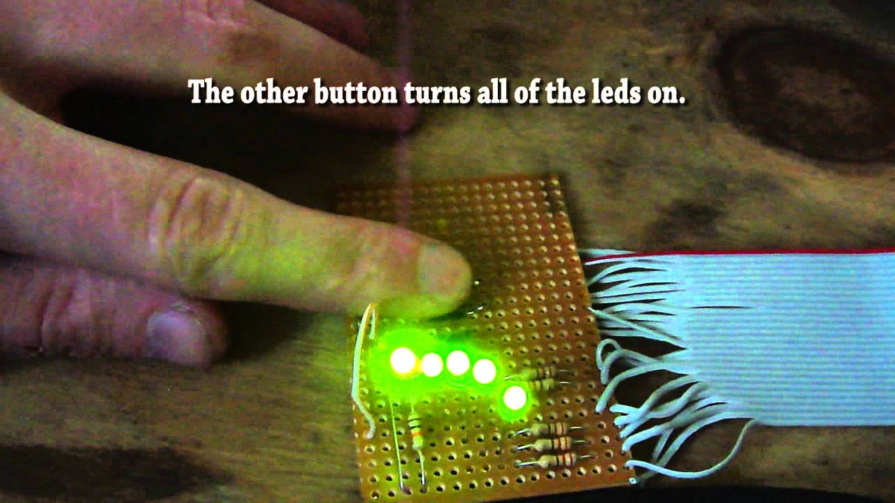 Raspberry Pi Led Sequencer Using Python Youtube
