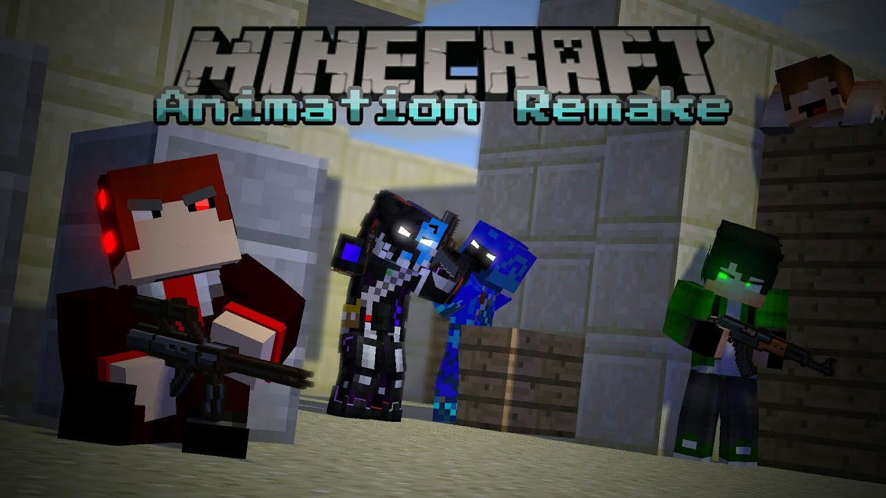 Counter Strike Flashdeck | De_Dust | Minecraft Animation - YouTube