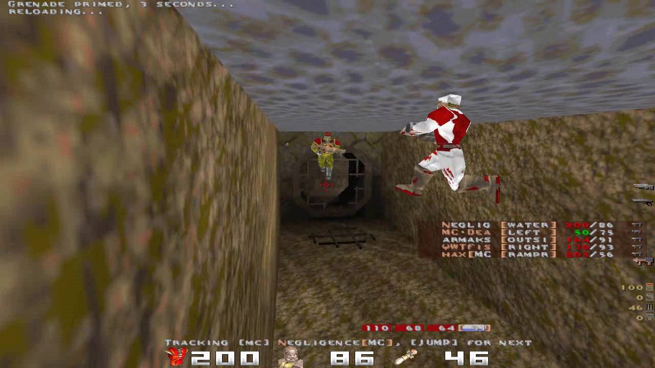Quake Team Fortress (QWTF) - Mercenaries Clan vs. FOLD II, pt. 2 - YouTube