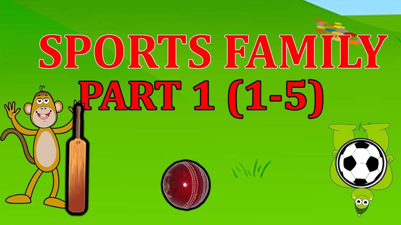 Finger Family SPORTS Songs For Children | Daddy Finger Cartoon ...