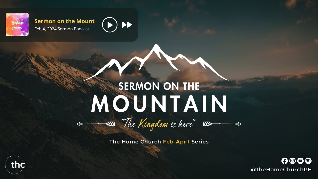 Sermon on the Mountain | The Home Church Sermon Podcast 02-04-24 - YouTube