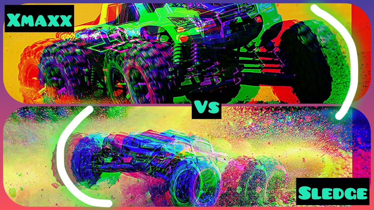 “Badlands!” Traxxas Xmaxx vs Traxxas Sledge EPIC Gravel Pit BASH! - YouTube