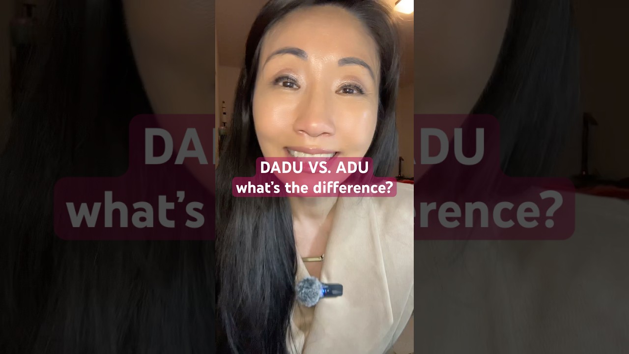 DADU vs. ADU : what’s the difference between? YouTube #shorts - YouTube