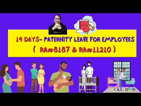 Good News. 14 Day Paternity Leave for Employees. (Prof. Allan)