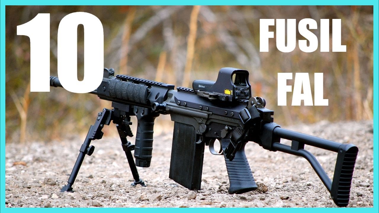10 CURIOSIDADES DEL FUSIL DE ASALTO FAL - YouTube
