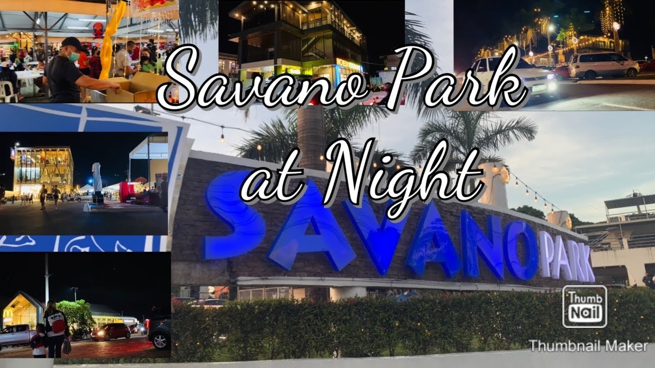 Savano Park at Night (December 2021) SJDM City Bulacan - YouTube