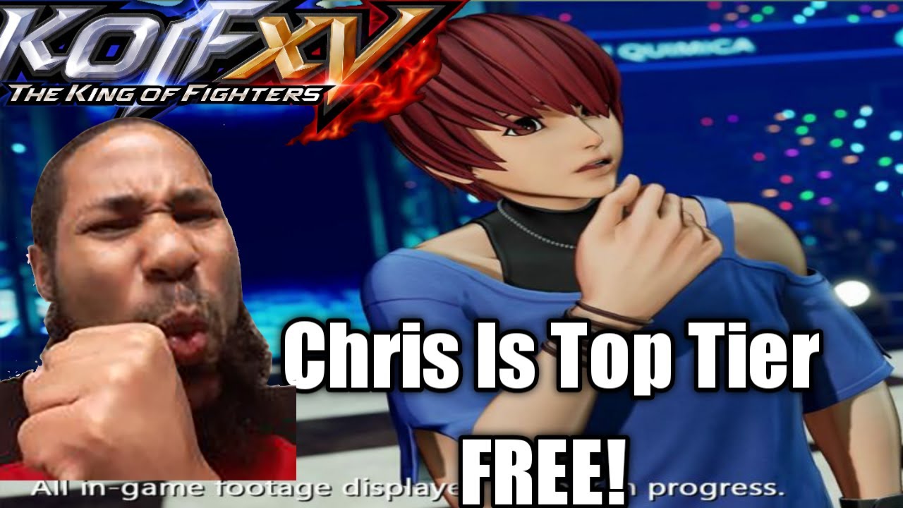 KOF 15 Chris Trailer Reaction - YouTube