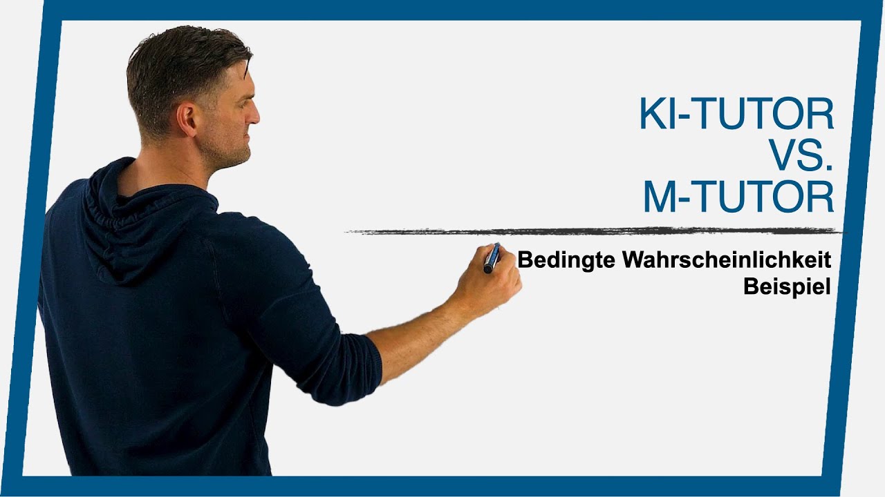 KI-Tutor vs. M-Tutor | Bedingte Wahrscheinlichkeit Beispiel | Mathe by ...