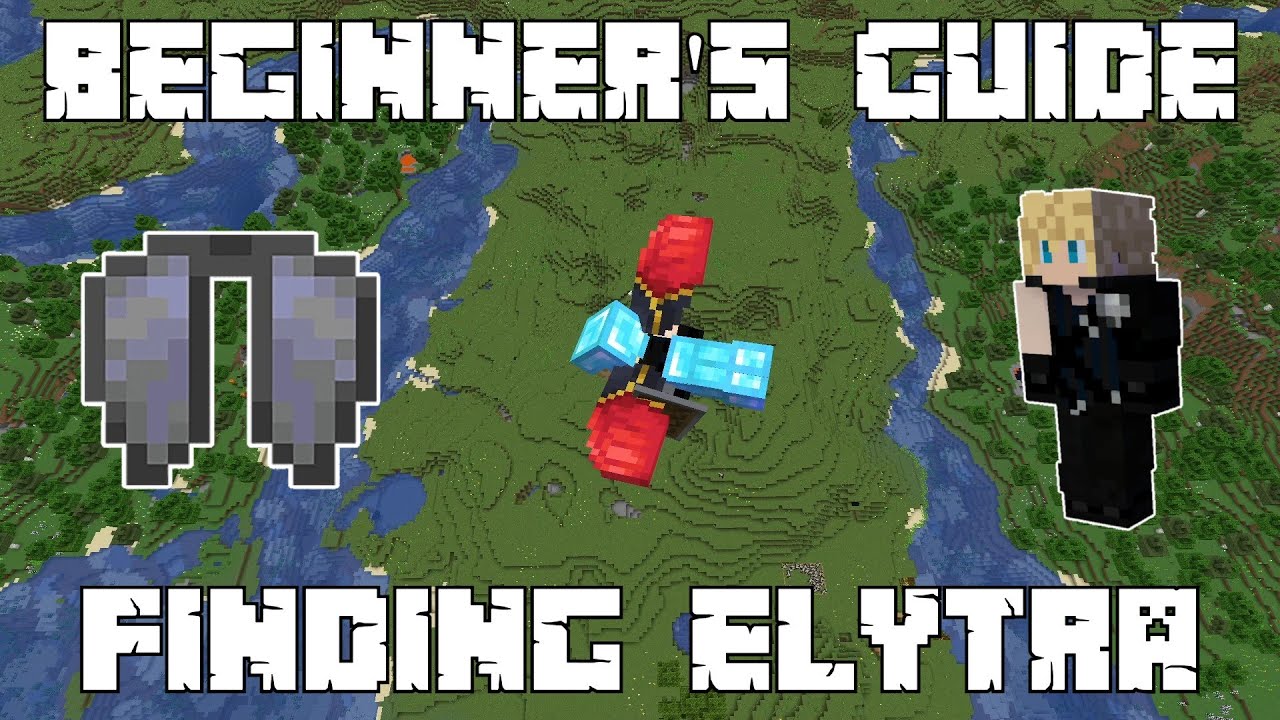 Minecraft - Beginner's Guide - Finding Elytra - YouTube