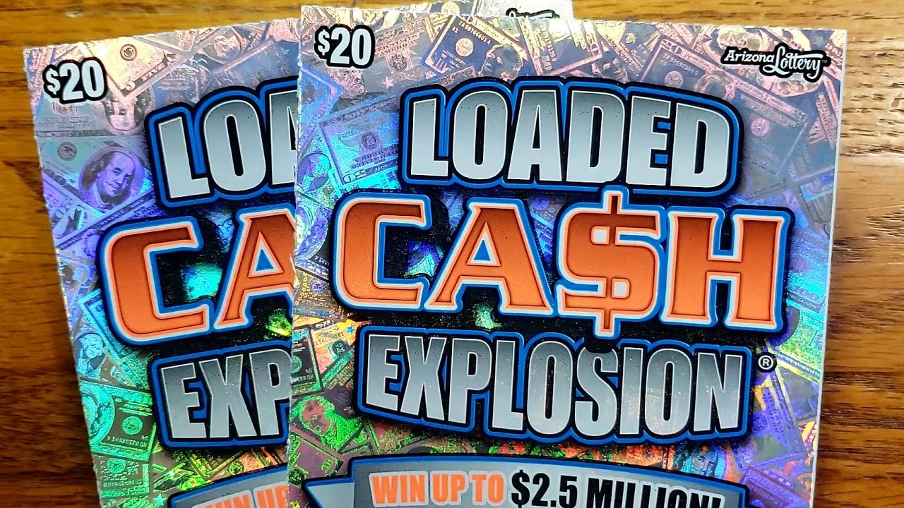 ARIZONA LOTTERY-- LOADED CASH EXPLOSION??? - YouTube