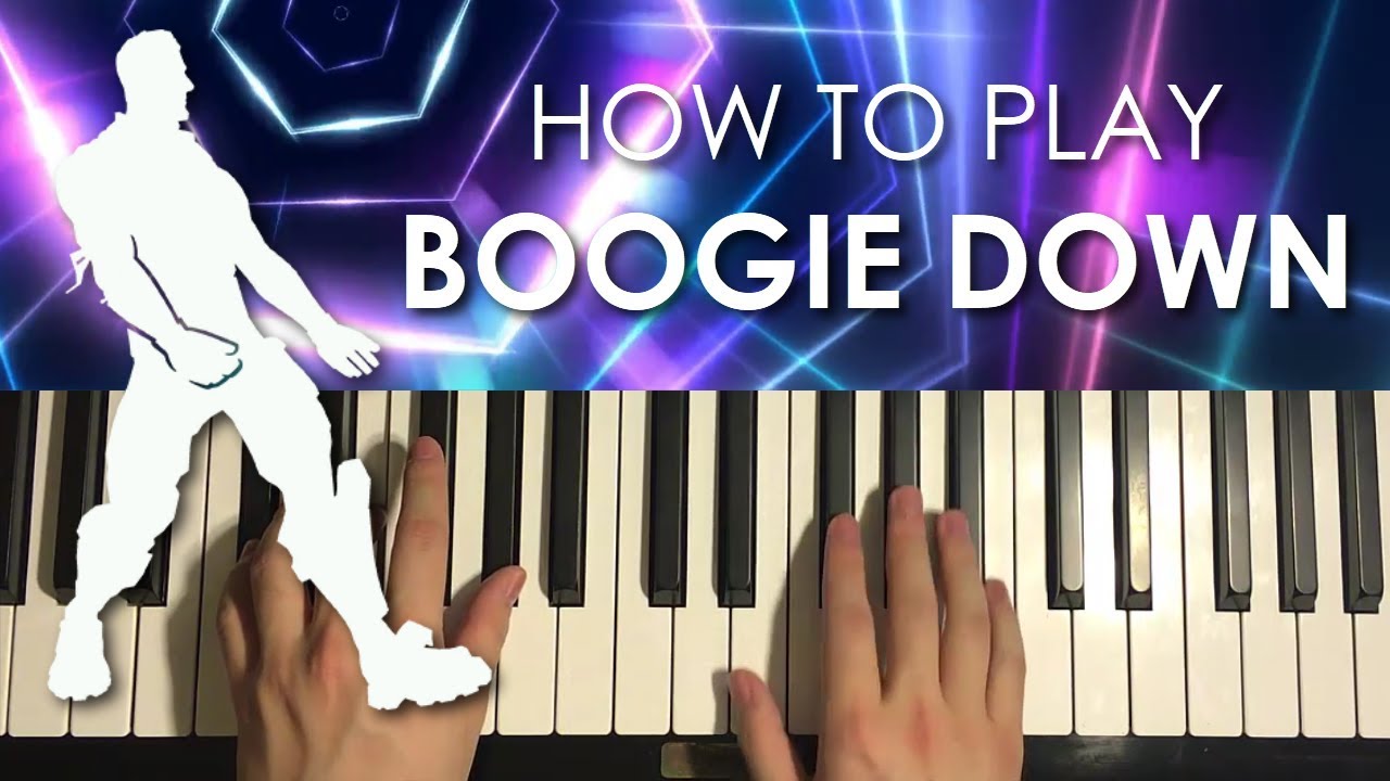 HOW TO PLAY - FORTNITE DANCE - Boogie Down (Piano Tutorial Lesson ...