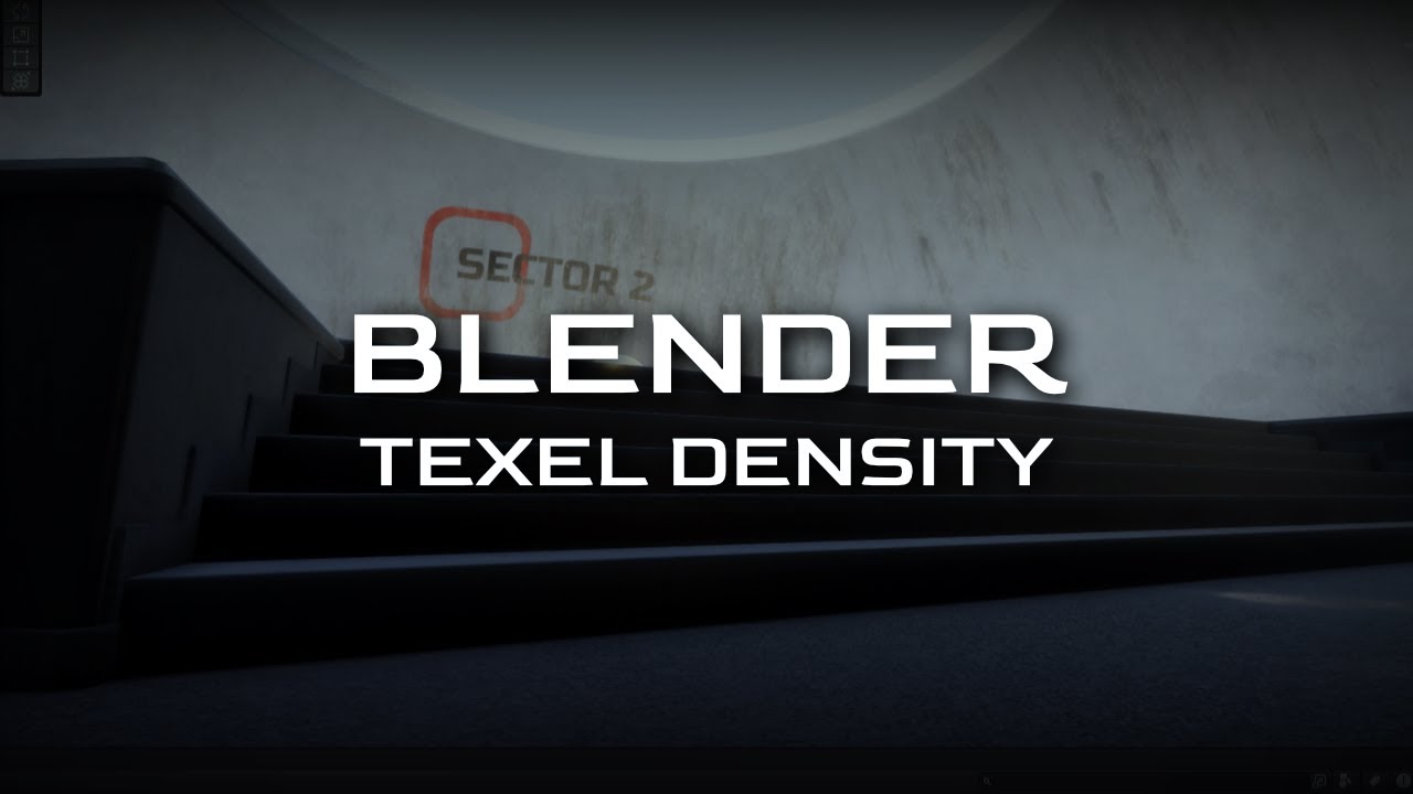 Blender - Texel Density - YouTube