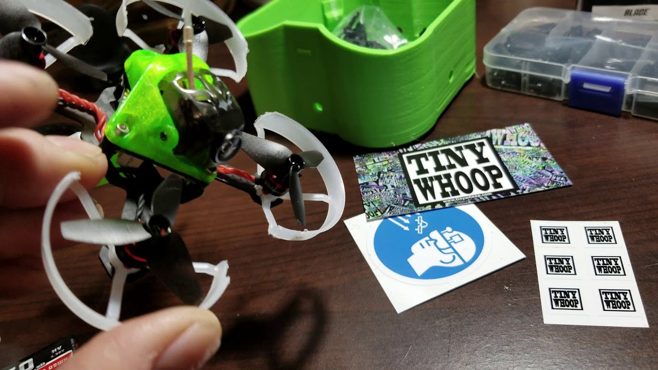 Mobula 7 custom frame,and the big whoop - YouTube