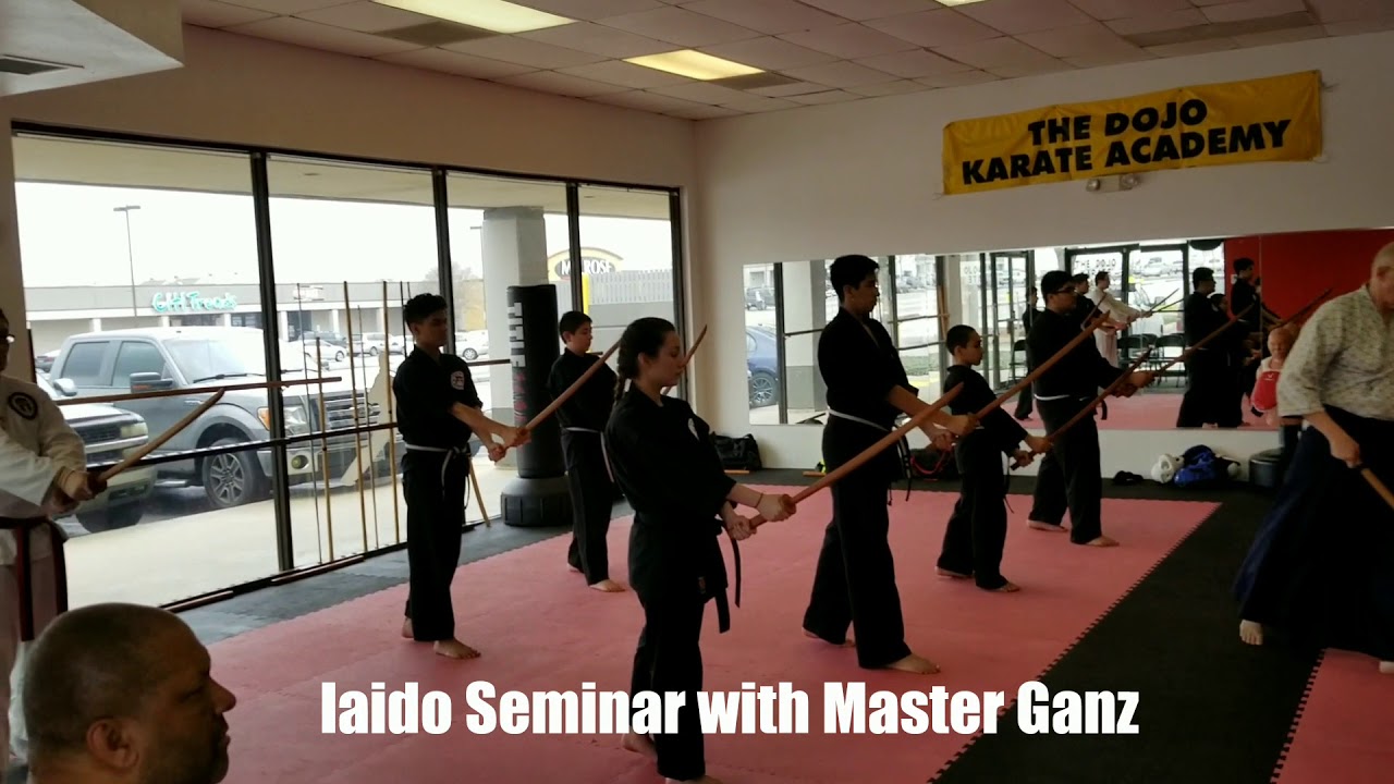 Iaido Seminar with Master Ed Ganz - YouTube