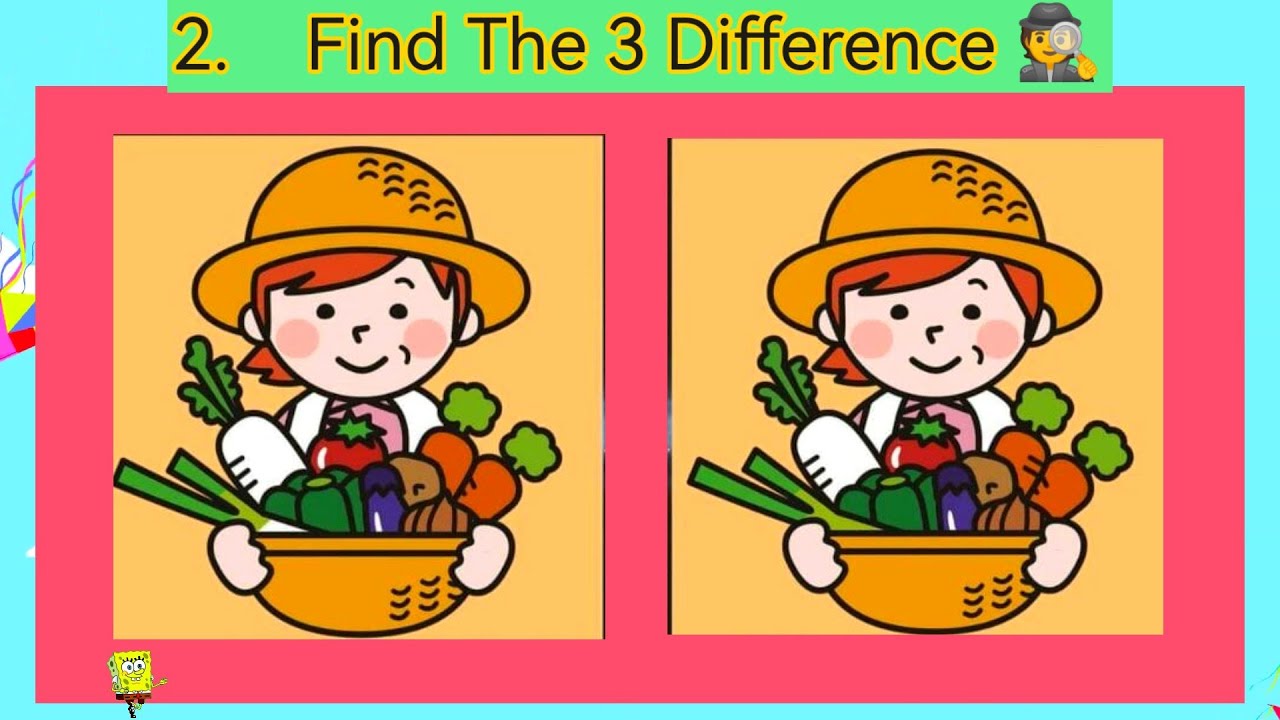 Find The Difference : Can You Find Them All..? [ Spot The Differences ...