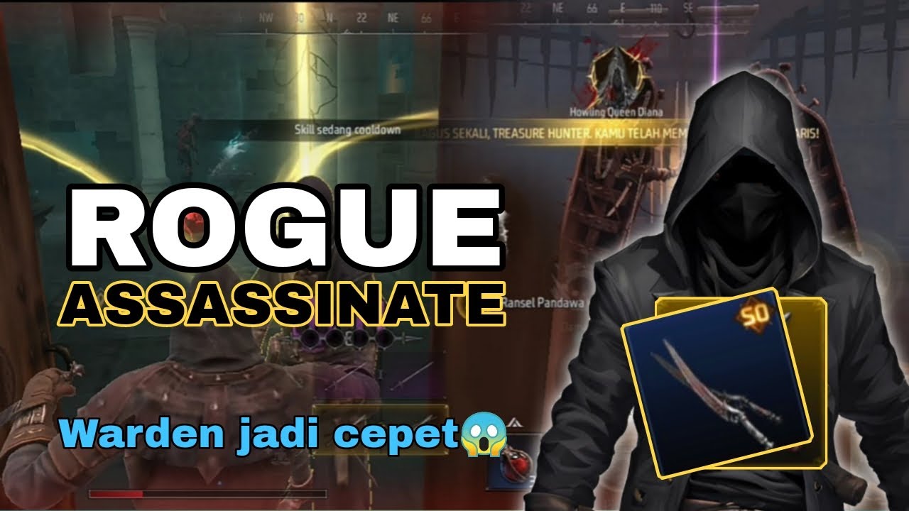 GOLD AND GLORY : SOLO ROGUE ASSASSINATE, PK DAN WARDEN PAKE DUAL DAGGER ...