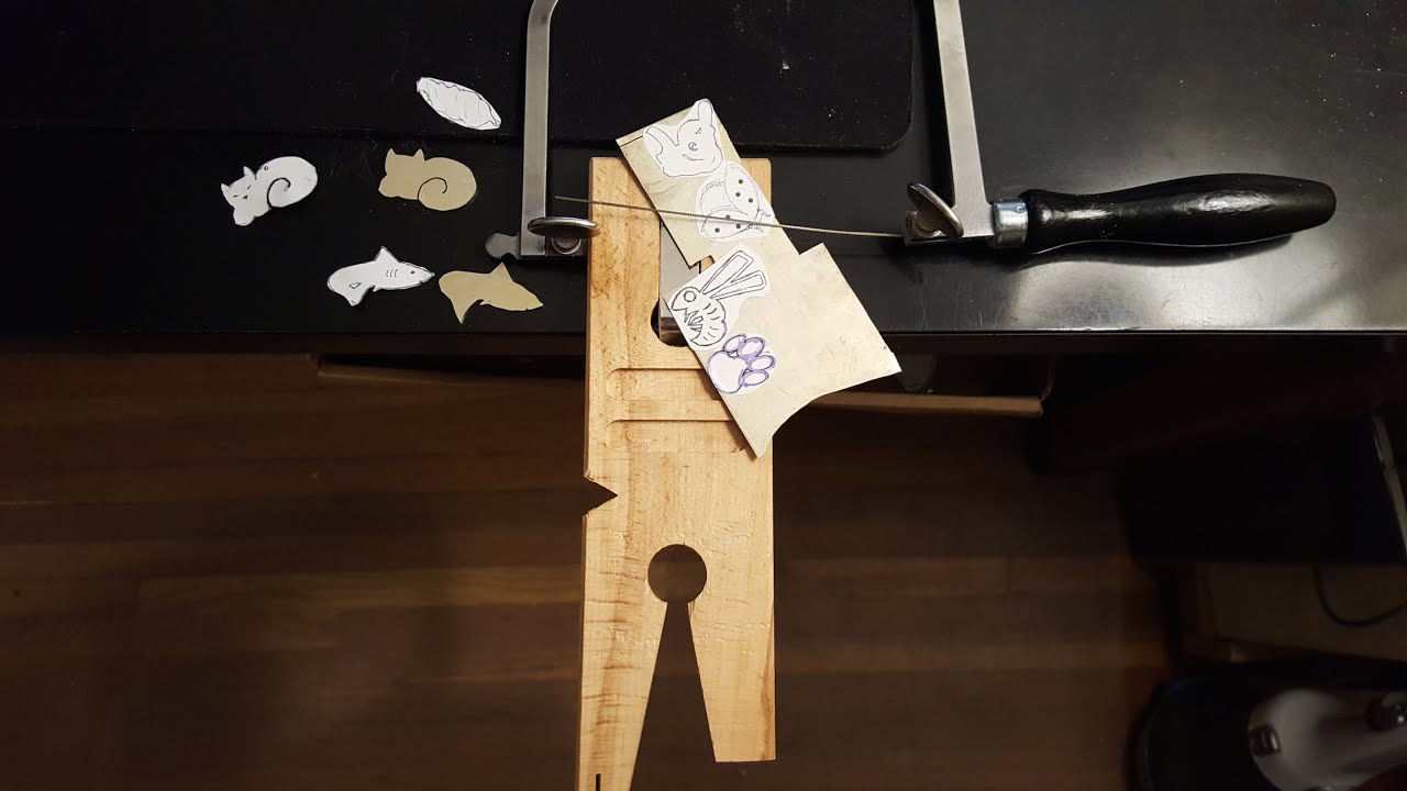 Sawing/Cutting Charms and Pendants by Hand. - YouTube