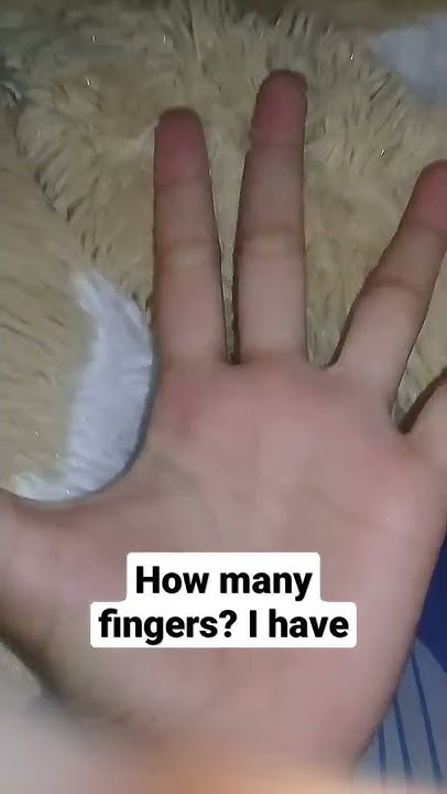 how many finger i have? - YouTube