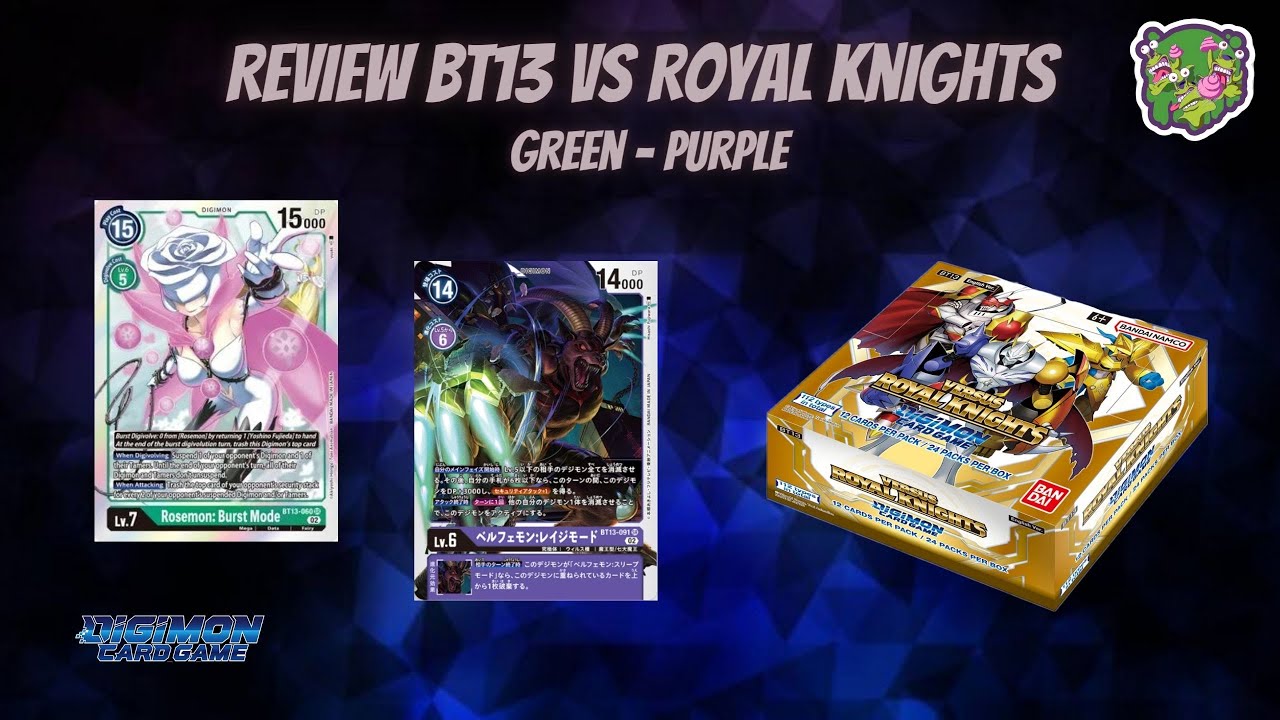 Review BT13 VS Royal Knights #1 Green - Purple - YouTube