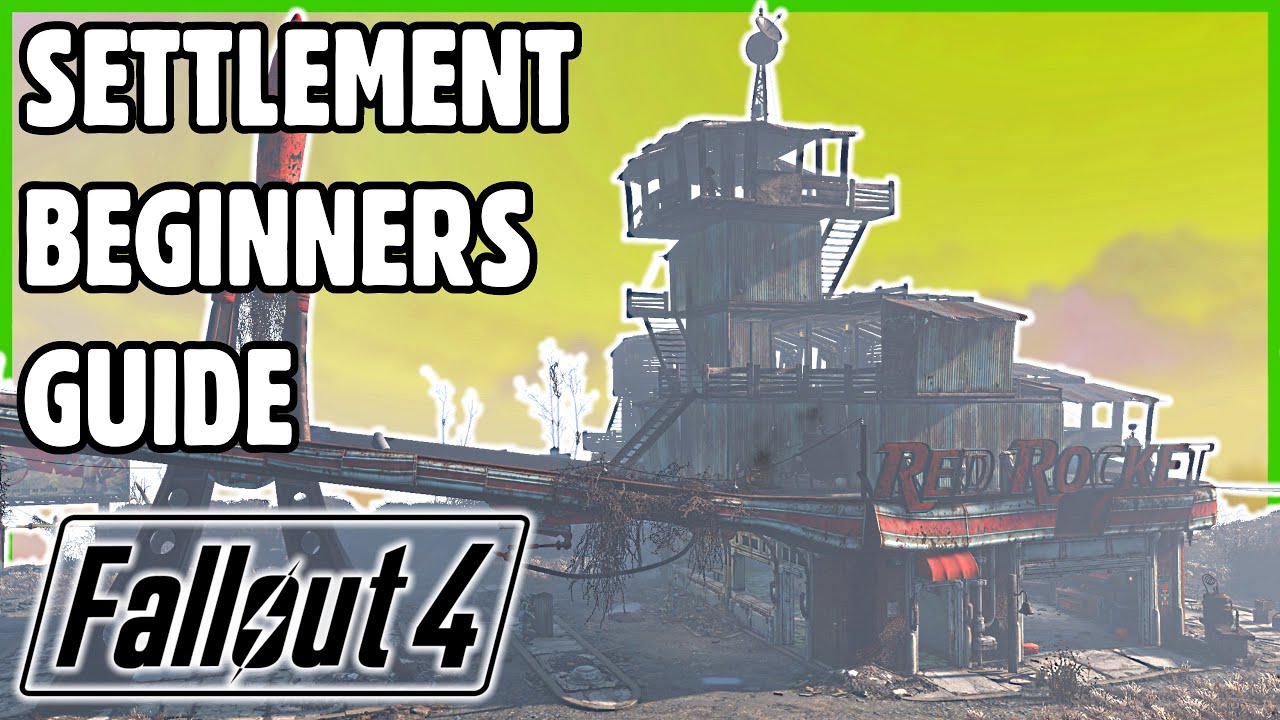 Settlement Building Beginners Guide (Tips & Tricks) - Fallout 4 - YouTube