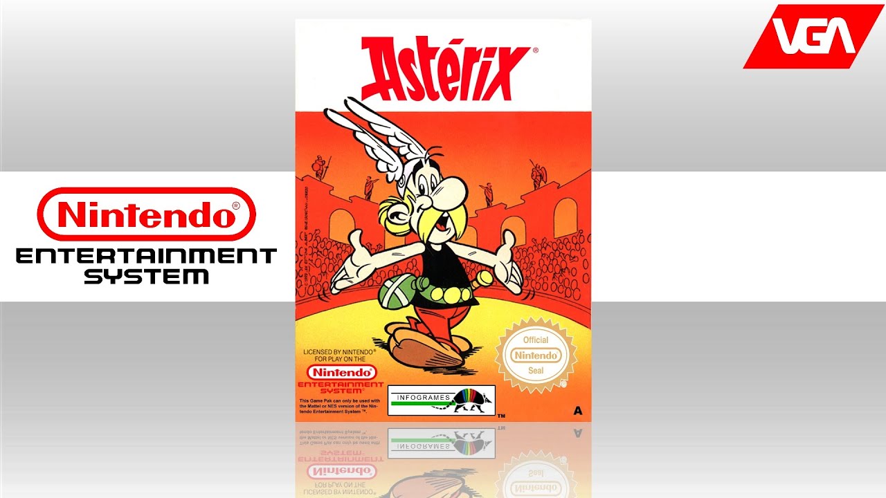 Asterix NES ( 1993 ) - YouTube