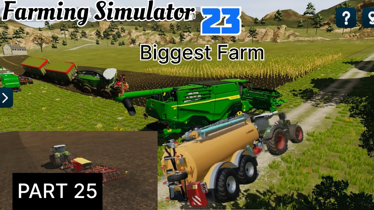 Biggest Farm of Farming Simulator 23 | FS23 mobile | Buying Bigger ...