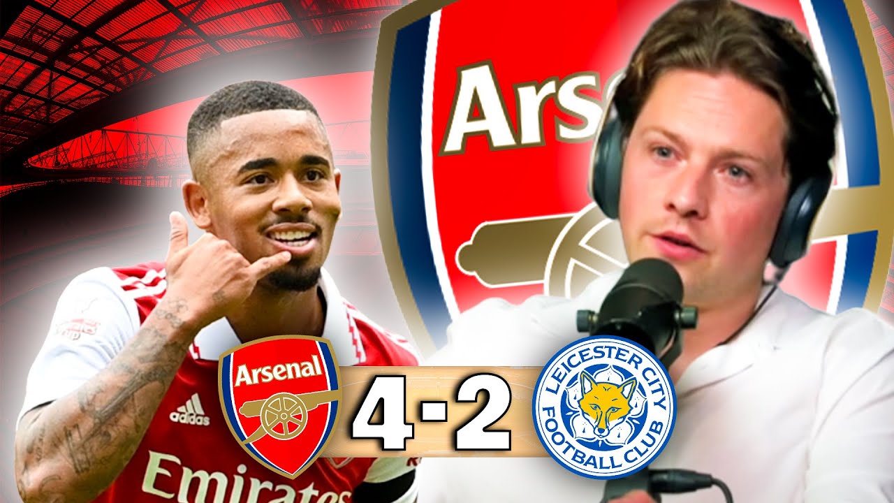 GABRIEL JESUS IS SIGNING OF THE SUMMER! | ARSENAL 4-2 LEICESTER - YouTube