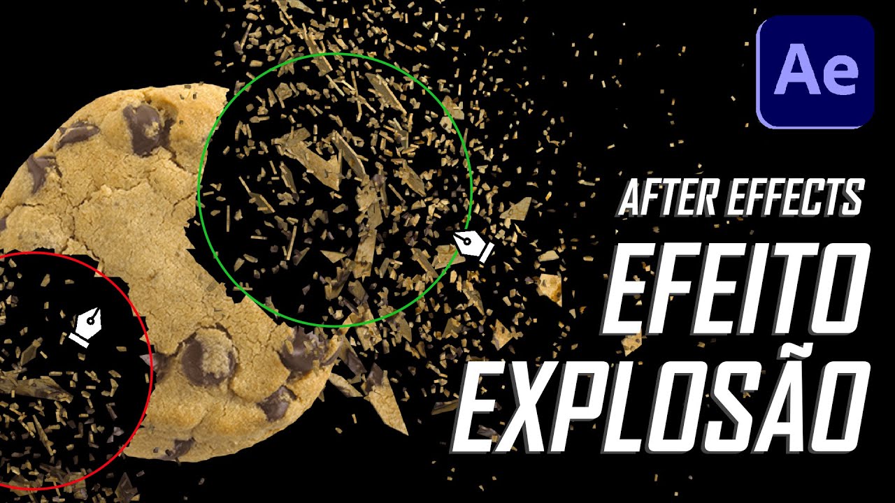 Efeito EXPLOSÃO impressionante com IMAGENS e TEXTOS no AFTER EFFECTS - YouTube