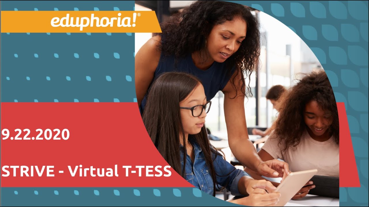 Webinar: Virtual T-TESS Documents & Look-fors - YouTube