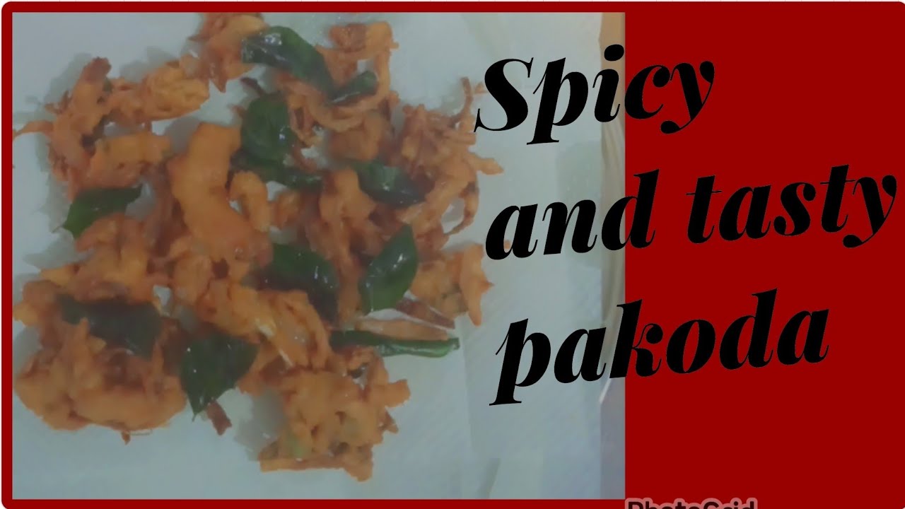 Spicy 🥵 and tasty pakoda recipe - YouTube
