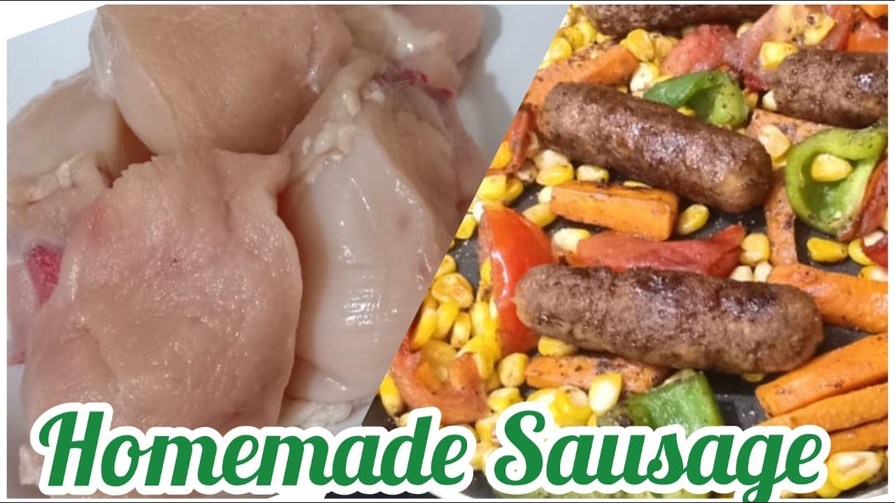 How to cook sousage // Sausage siam dân // How to make Sausages at home ...