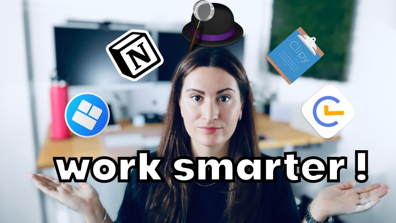 PRODUCTIVITY: 5 Essential Mac Apps 2021 | work smarter | apps everyone ...