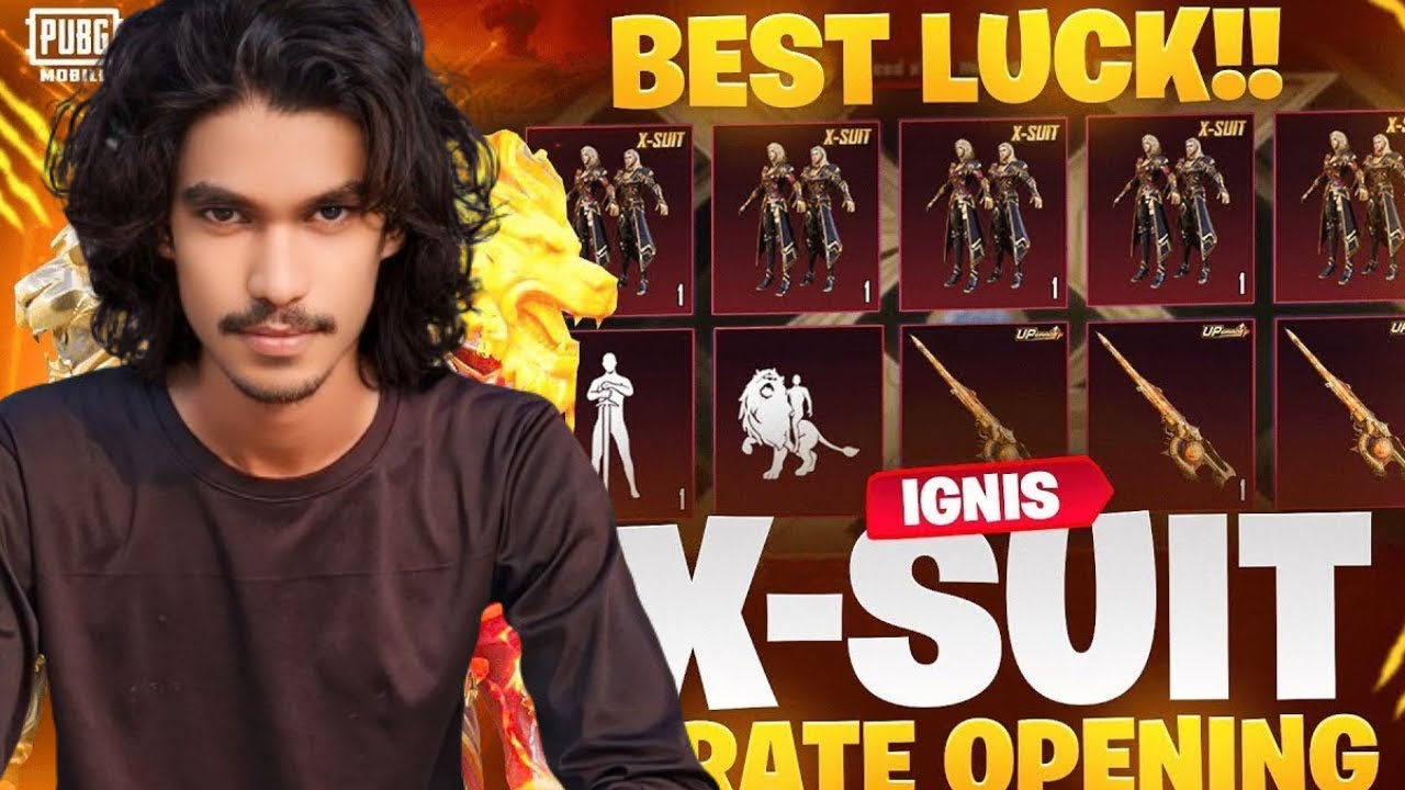 On Stream X_suit Opening 😍 Excited stream | Playing Squad | Streaming ...