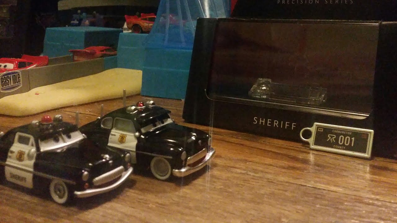 Disney Pixar Cars Precision Series Sheriff Review - YouTube