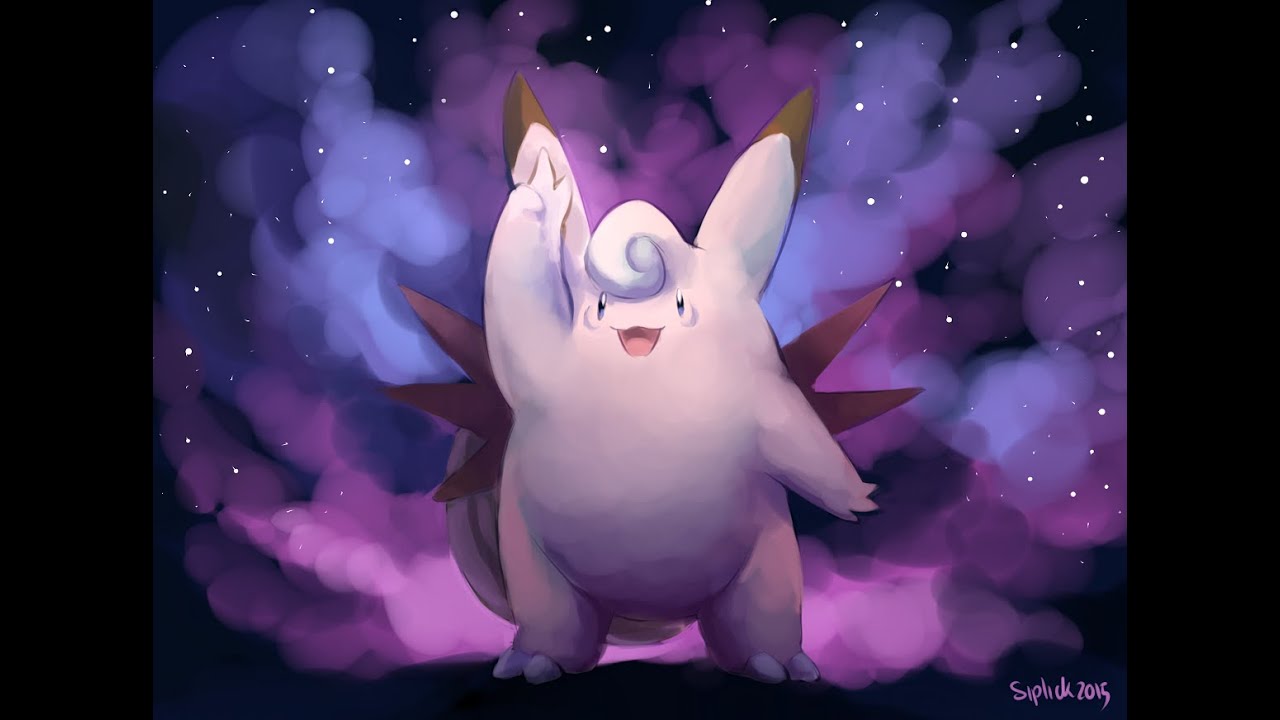 Clefable speedpaint - YouTube