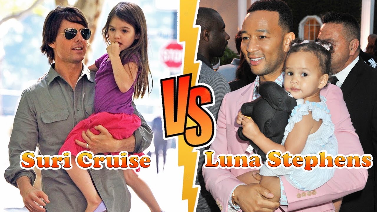 Luna Stephens (John Legend's Daughter) VS Suri Cruise Transformation ...