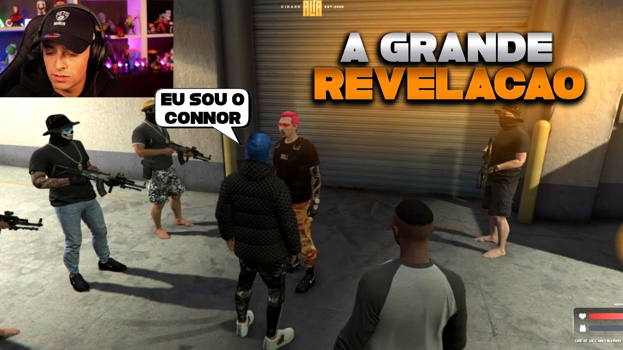 CONNOR REVELA QUE ESTÁ VIVO!!!! - GTA RP CIDADE ALTA - YouTube