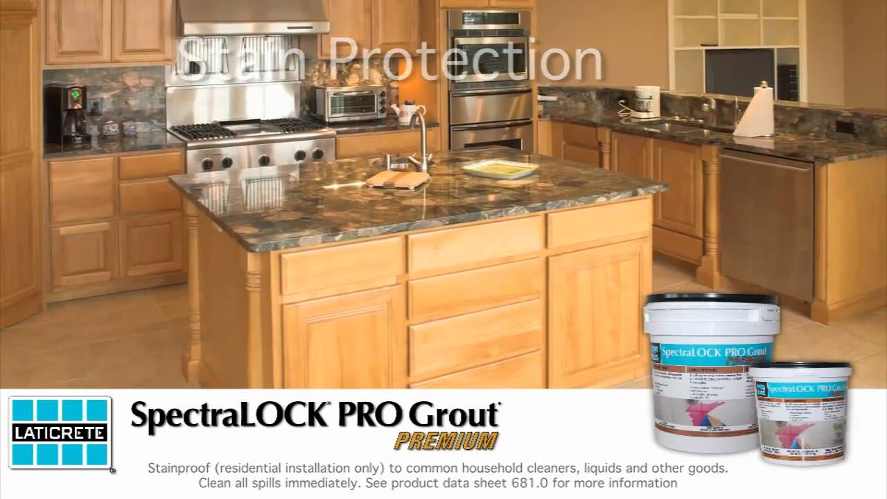 SPECTRALOCK® PRO Premium Grout* - YouTube