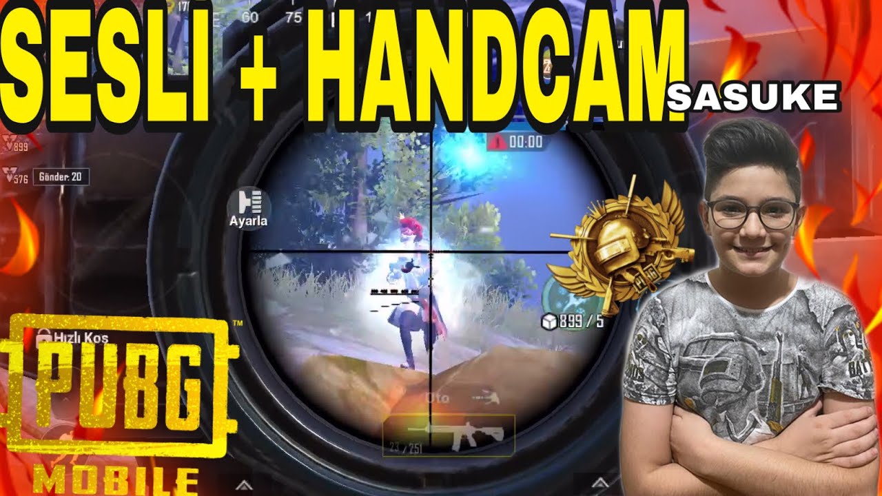 SESLİ VİDEO | SASUKE İLE FULL RUSH + HANDCAM | PUBG Mobile - YouTube