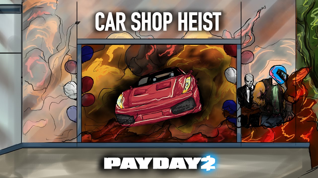 PAYDAY 2: Car Shop Heist: w/ Jetill: Overkill - YouTube