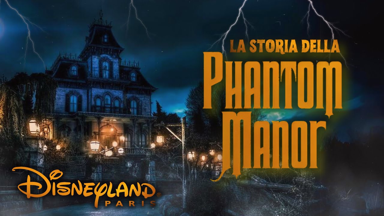 La STORIA VERA della PHANTOM MANOR a DISNEYLAND Paris (Found Footage ...