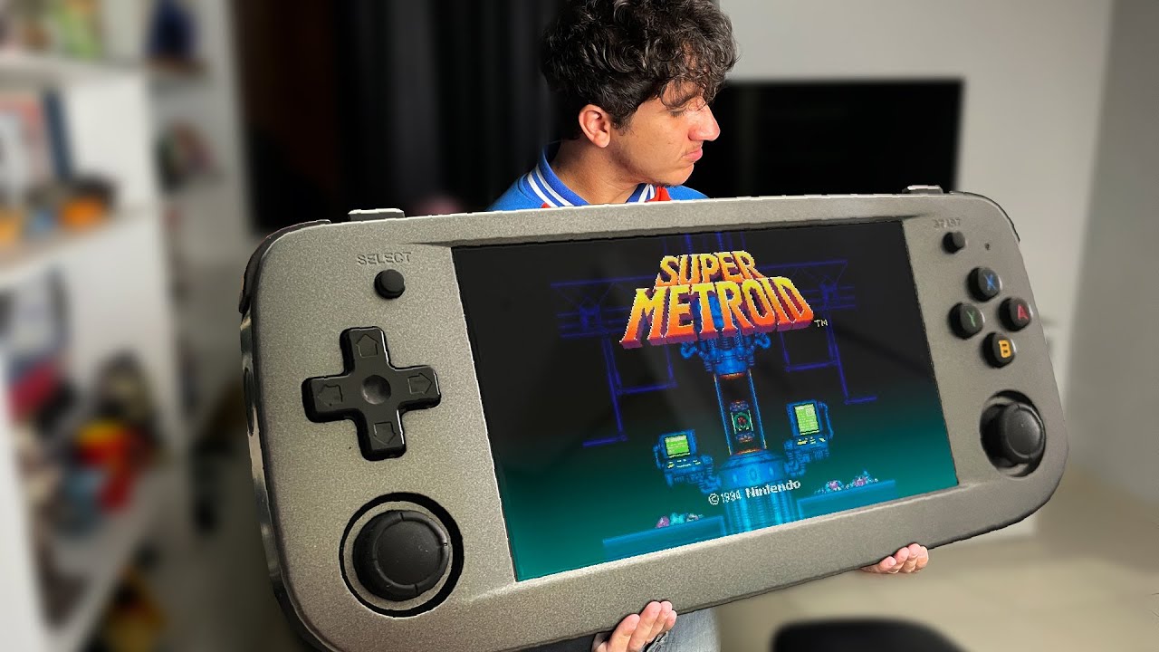 Anbernic RG503 - Videogame Portátil com Tela OLED - Retro Gaming - YouTube