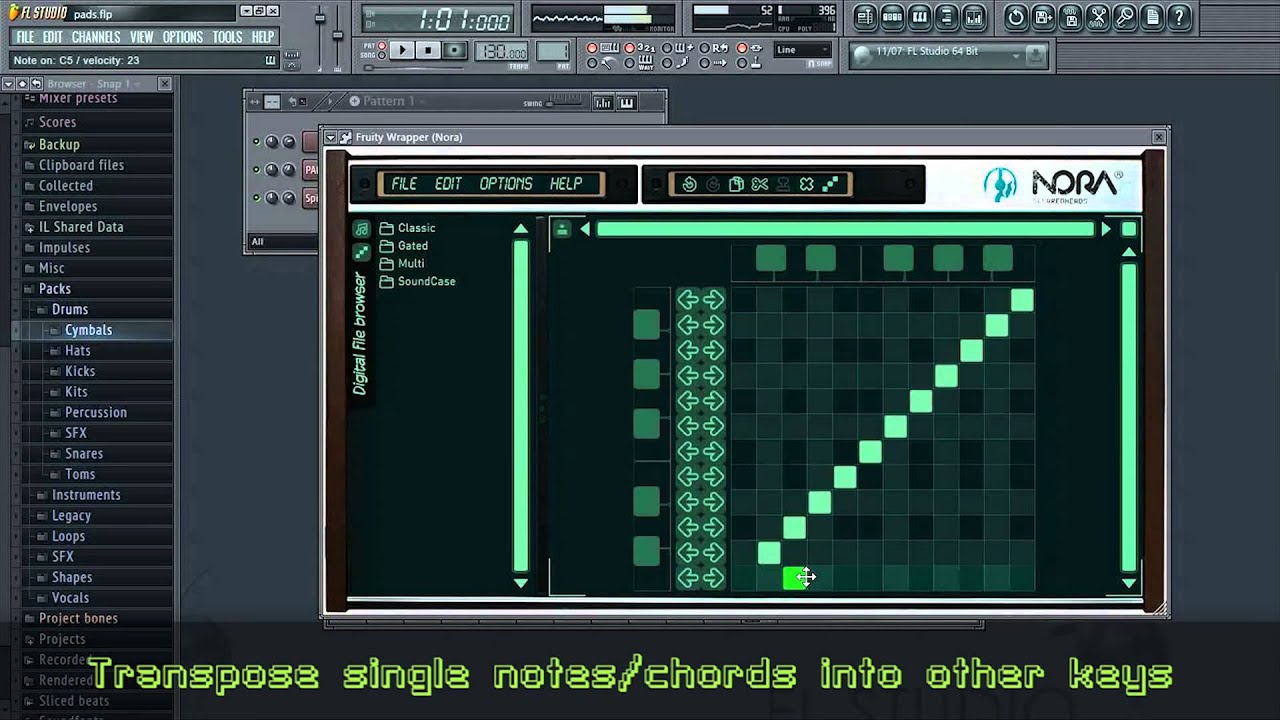 Nora v1.4 Midi Key Mapper: Basic tutorial - YouTube
