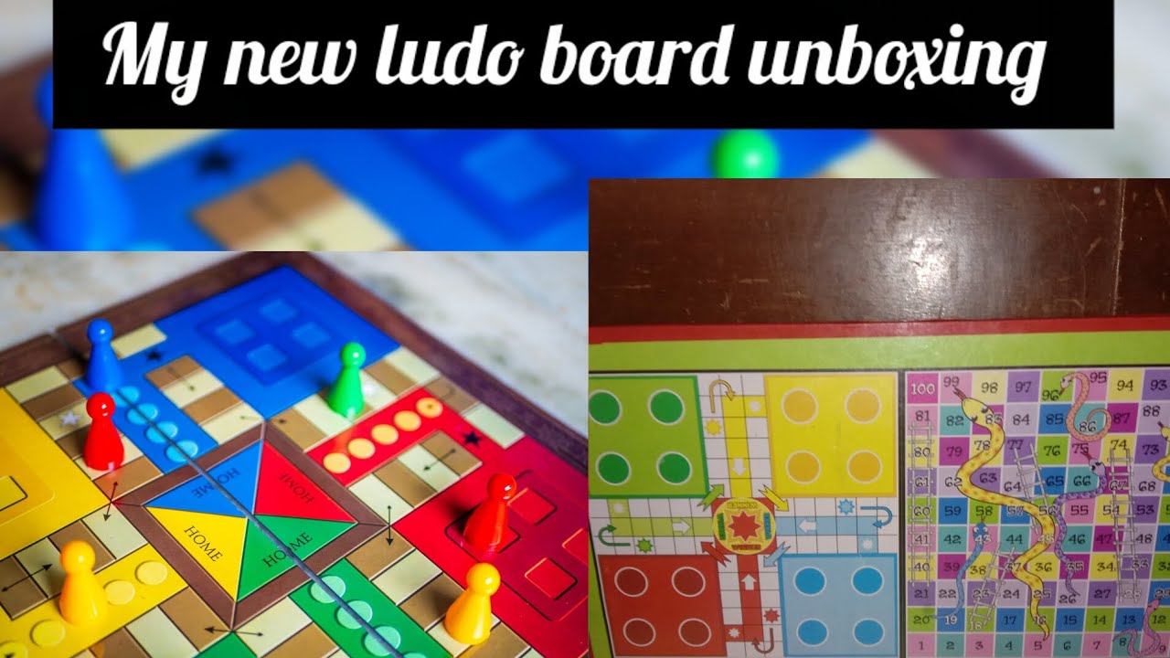 MY new ludo board unboxing - YouTube