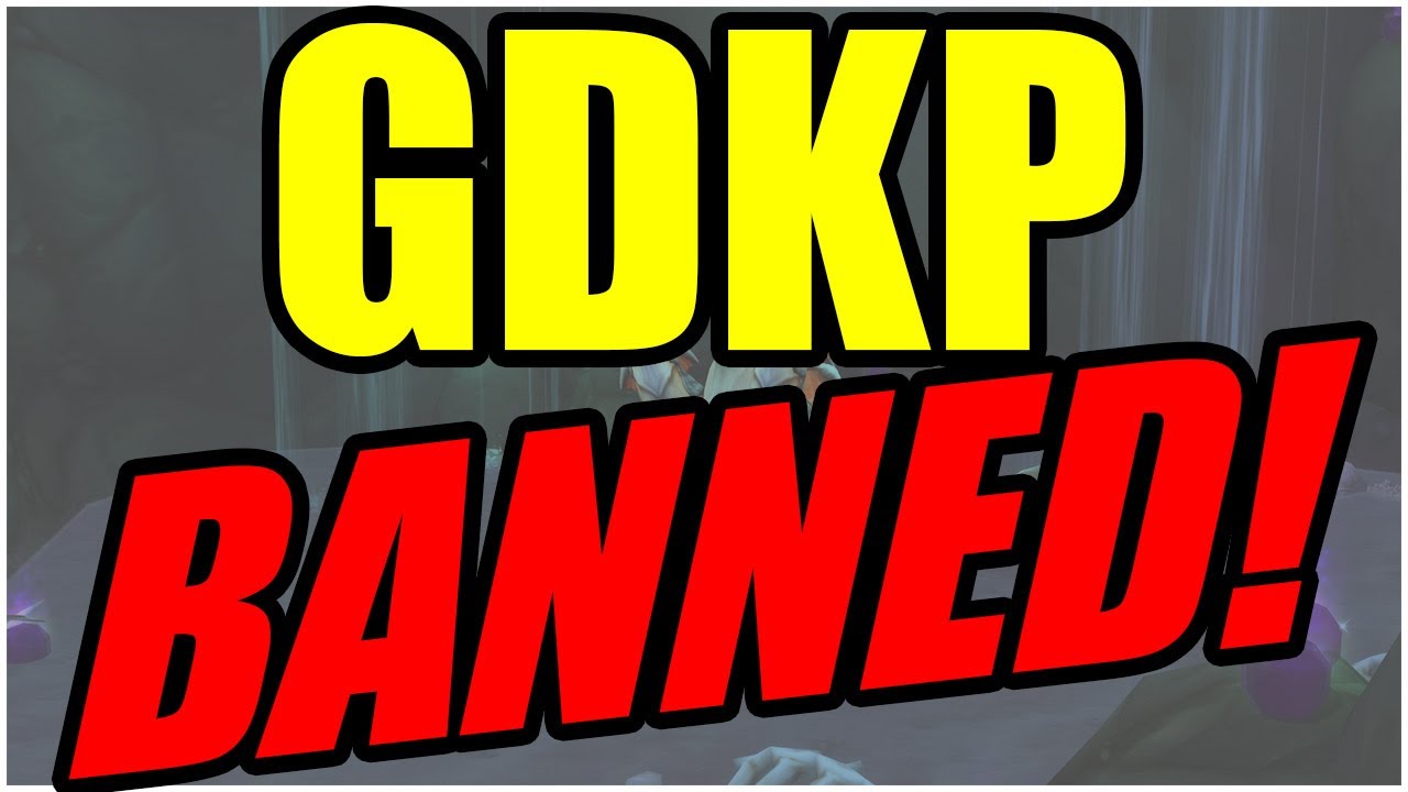 GDKPs BANNED IN SEASON OF DISCOVERY | #worldofwarcraft #wowclassic #sod ...