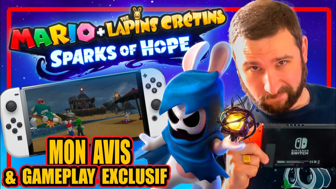 Mario Rabbids Sparks of Hope 🔥 AVIS ULTRA COMPLET & GAMEPLAY EXCLUSIF ...