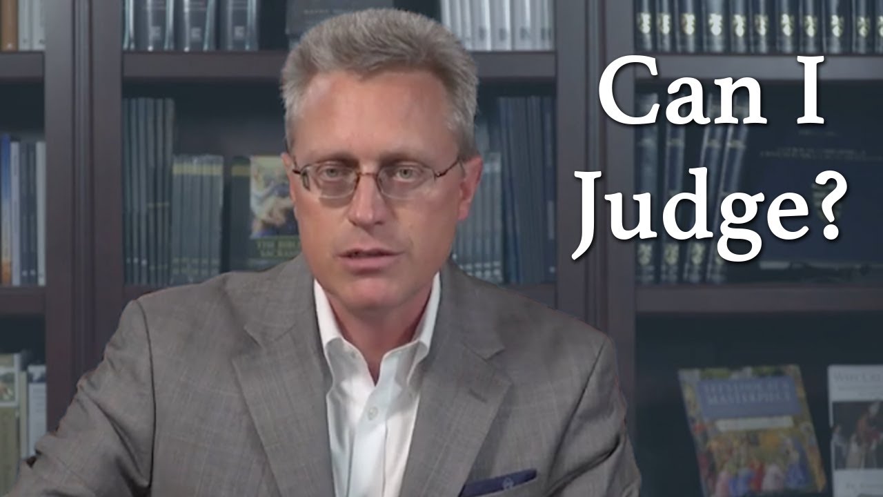 Should Christians Ever Judge? - YouTube
